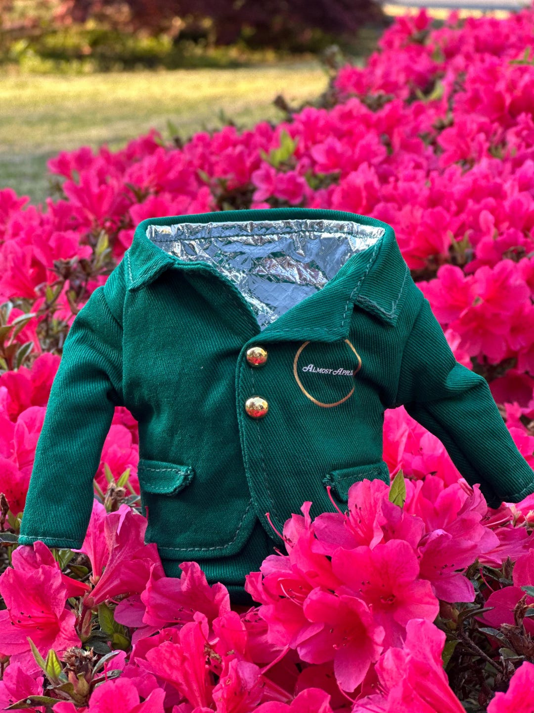 Masters Green Jacket Koozie - Etsy