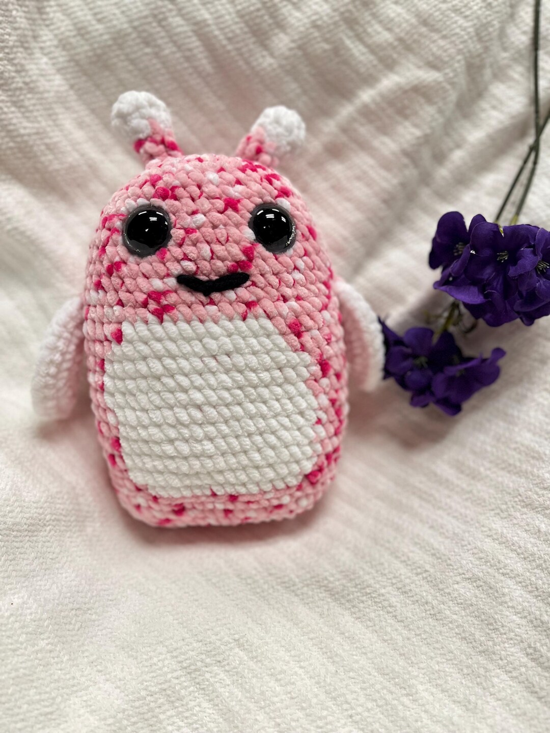 Crocheted Love Bug Plushie - Etsy