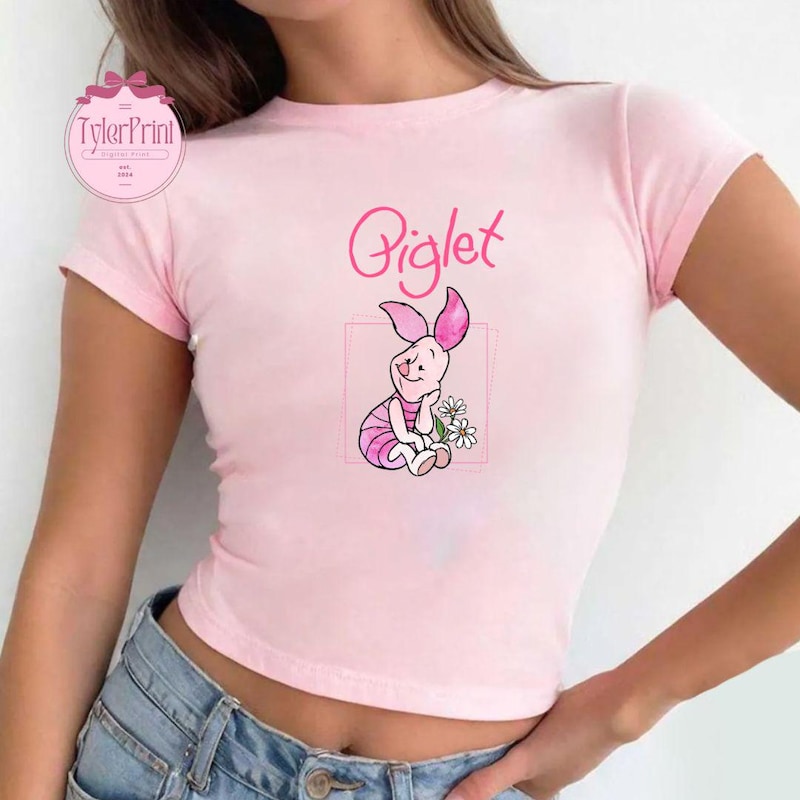 Eeyore Cropped Shirt - Etsy