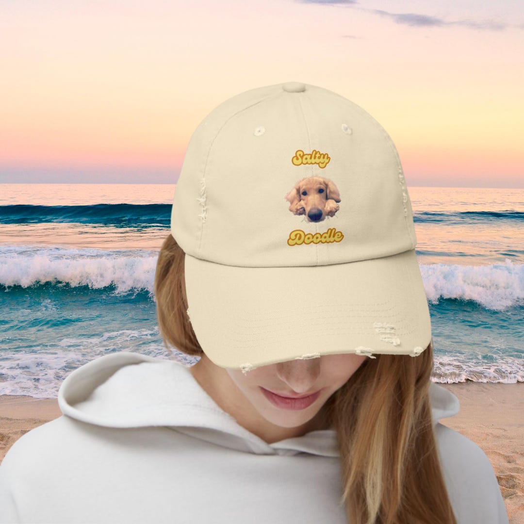Salty Doodle Golden Doodle Hat Life of a Salty Dog Dog Lover Gift Beach ...