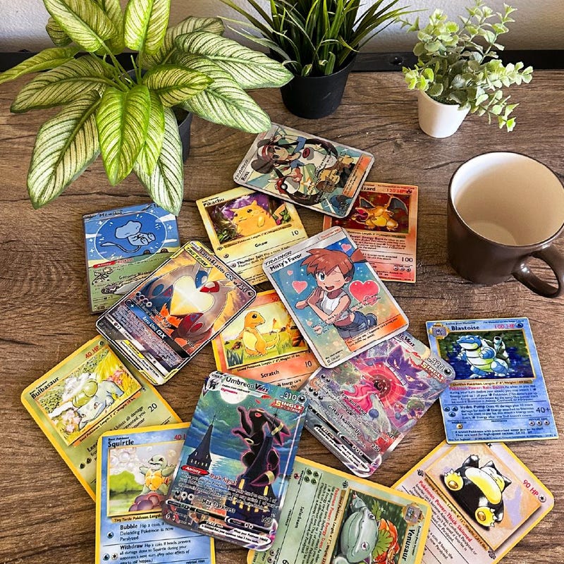 Coasters Anime Cork - Etsy