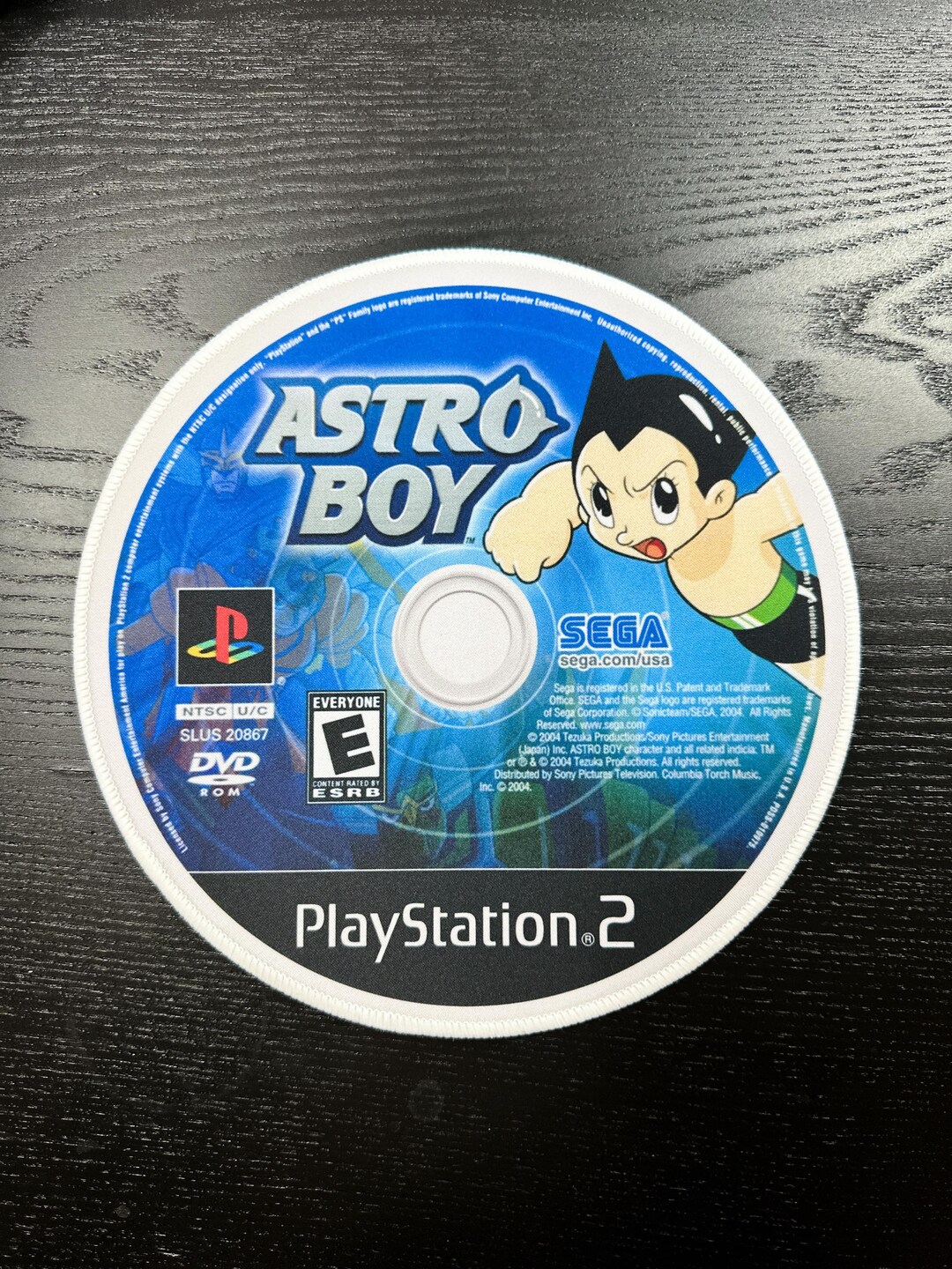 Astroboy Playstation 2 CD Game Mousepad | 9.5" X 9.5" - Etsy