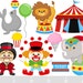 At the Circus - Digital Clip Art - Personal and Commercial Use - Circus ...