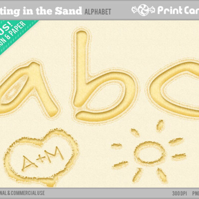 Sand Writing - Etsy