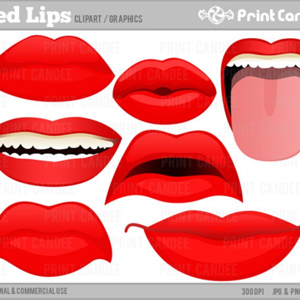 Photobooth Lip Prop - Etsy