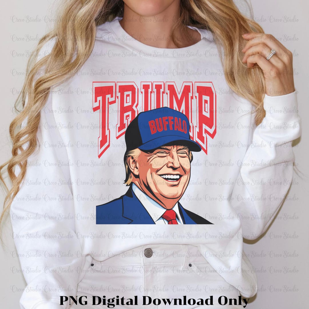 Trump Buffalo Png, Buffalo Trump Png, Trump Football Png, Trump MAGA ...