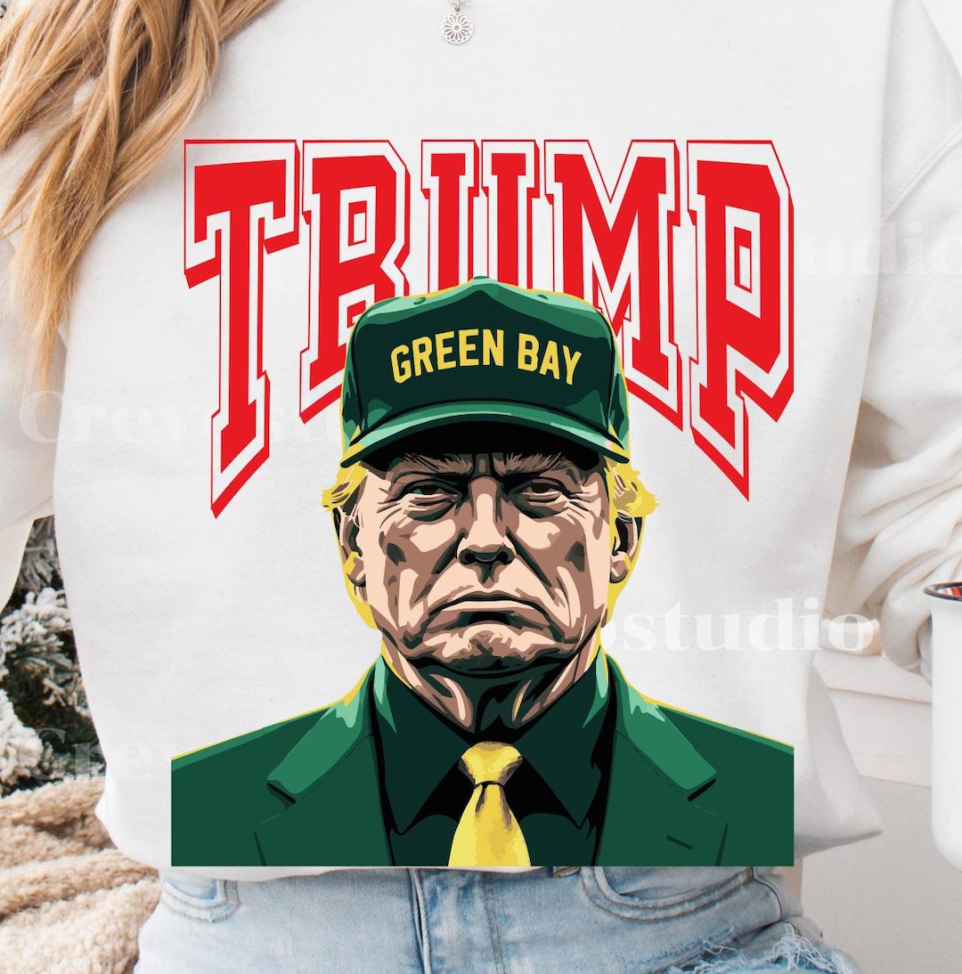 Trump Green Bay Png, Green Bay Trump Png, Packers Trump Png, Trump ...