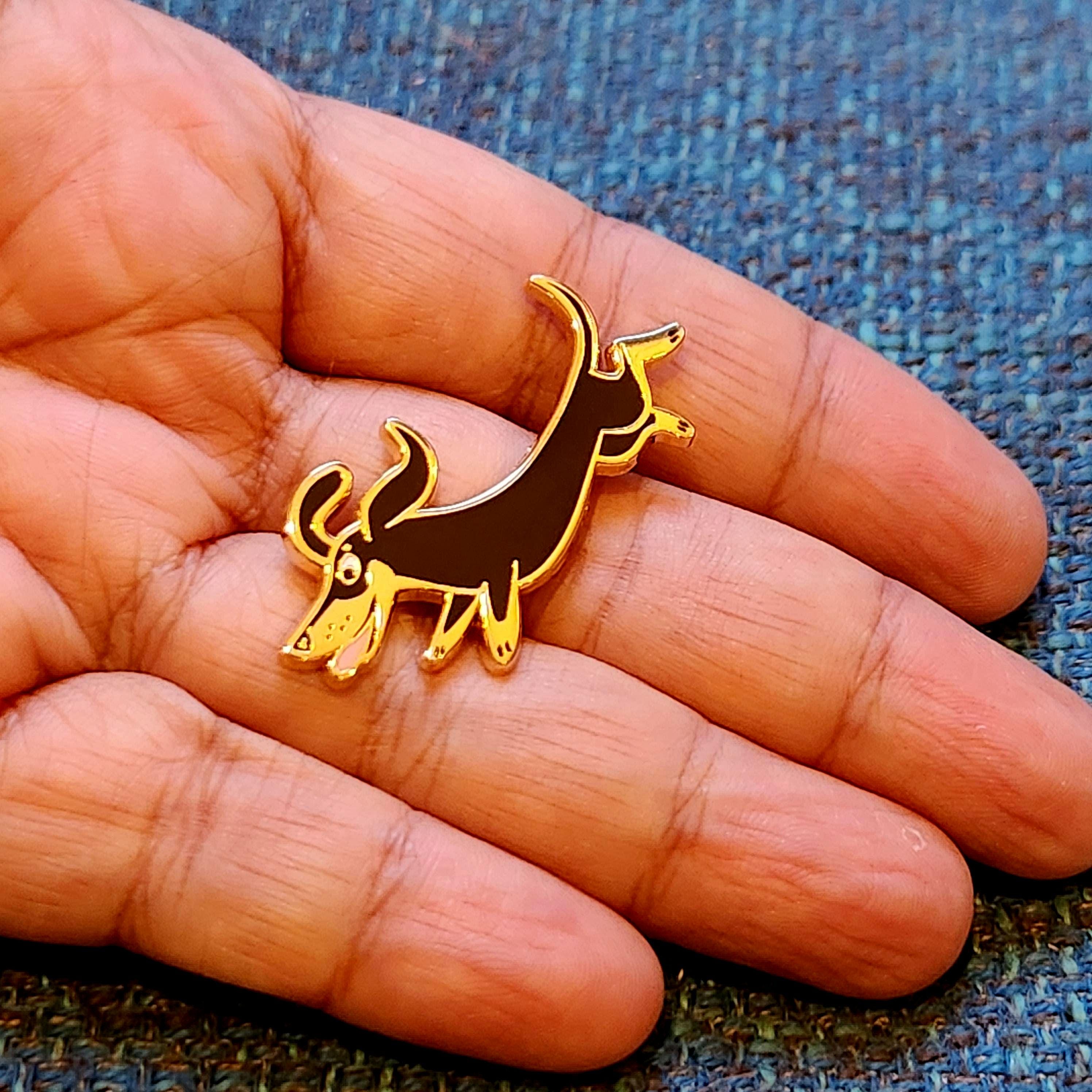 Dachshund - Dog Enamel Pin - Etsy
