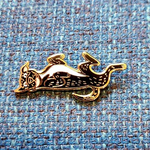 Pit Bull/mutt/brindle Dog - Dog Pin - Etsy