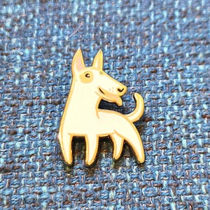 Bull Terrier - Dog Enamel Pin - Etsy