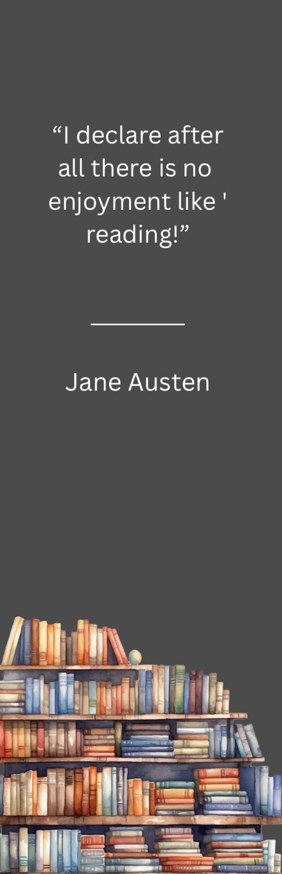 Literary Quote Bookmarks: Famous Authors, Printable Designs (digital ...