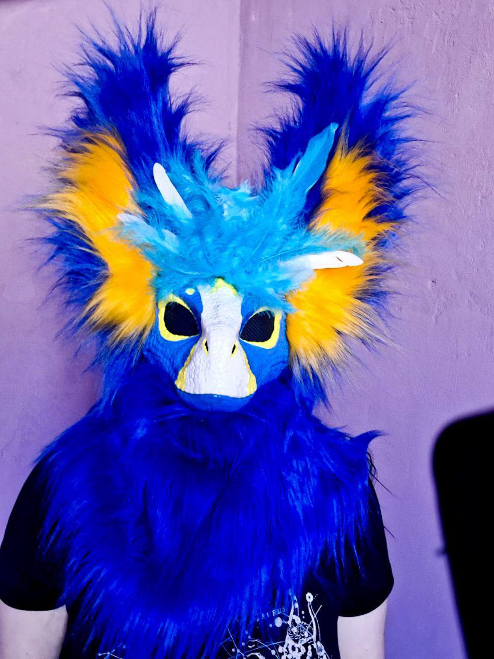 Dino Mask Fursuit, Raptor Mask, Furry and Furrypaws - Etsy