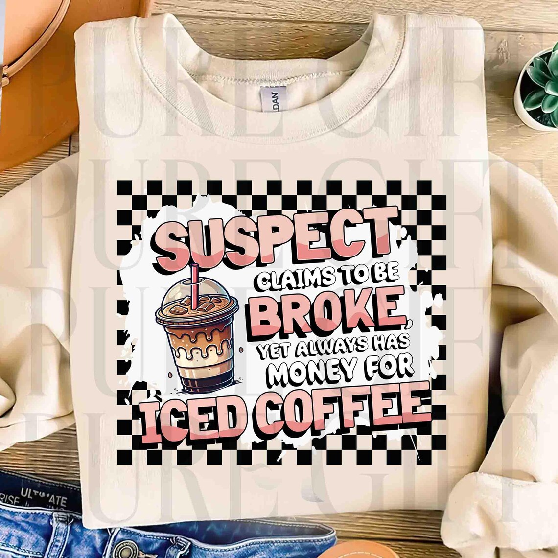 Suspect Claims to Be Broke PNG, Suspect Quote Png, Gift for Friend ...