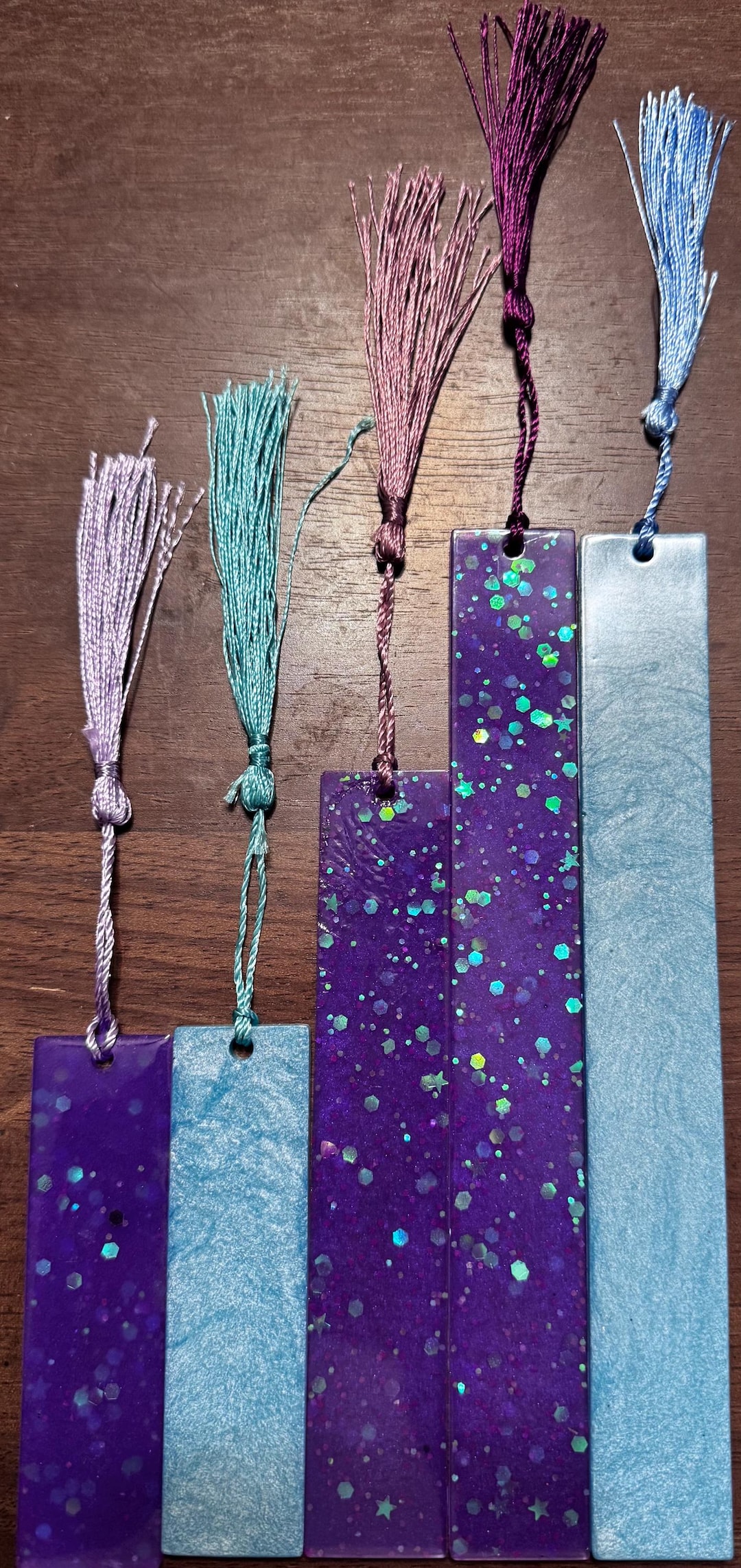 Epoxy Resin Bookmarks - Etsy