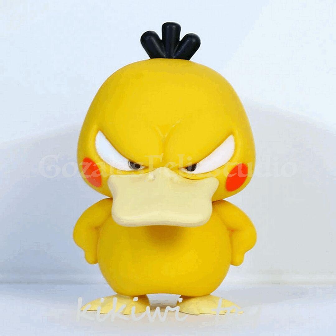Angry Psyduck Figure Pokemon Collectible Model for Kids and Gifts - Etsy