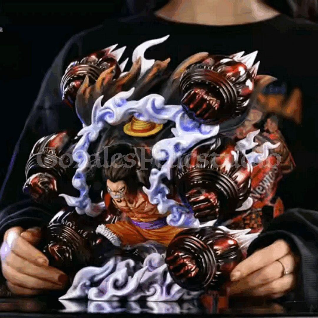 Luffy Gear 4 Figure One Piece Sky Painting PVC Collectible Model - Etsy