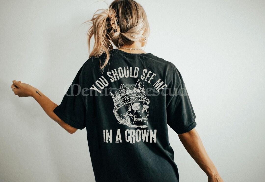 Billie Eilish Crown Concert Shirt Hit Me Hard and Soft Merch BE3 Tour ...