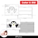 Penguin Headband - Animal Paper Hat & Crown - DIY Coloring Activity ...