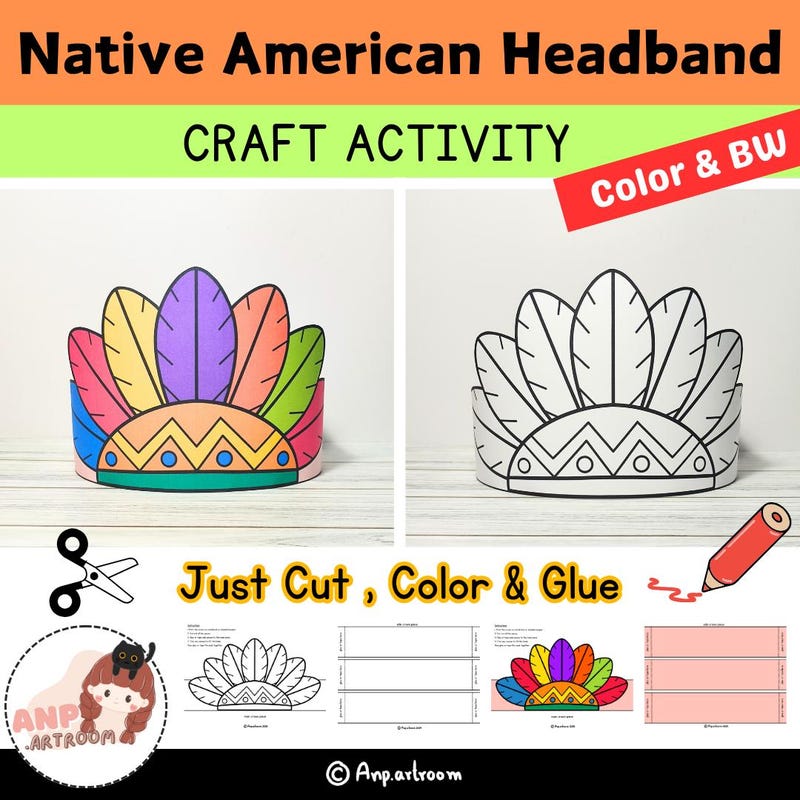 Native Headband - Etsy