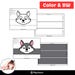Wolf Headband - Animal Paper Hat & Crown - DIY Coloring Activity ...