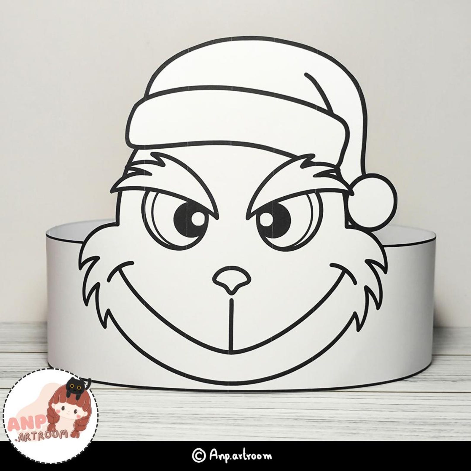 Grinch Headband Craft | Christmas Hat | Holiday Classroom Fun ...