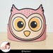 Owl Headband - Animal Paper Hat & Crown - DIY Coloring Activity Costume ...