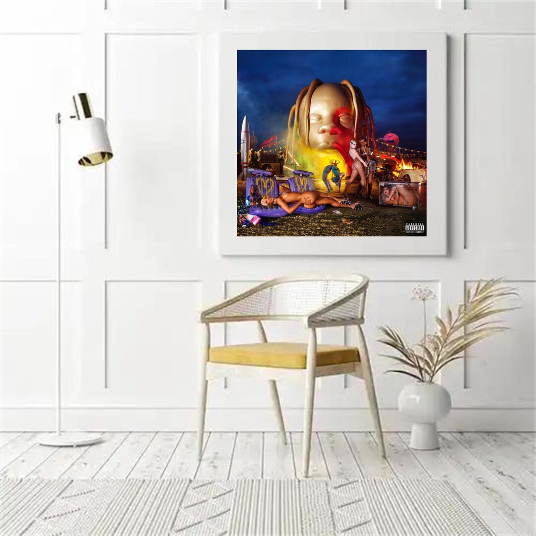 Astroworld Music Album Cover Poster,wall Art Decor,digital Print Poster ...