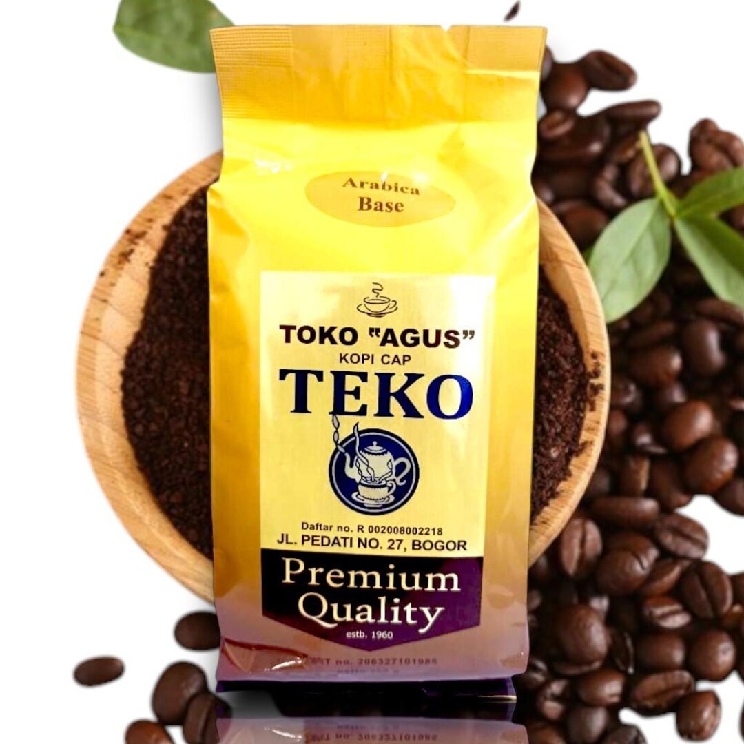 Coffee Arabic Base Ground Coffee Cap Teko Indonesian Coffee 8.8 Oz ...