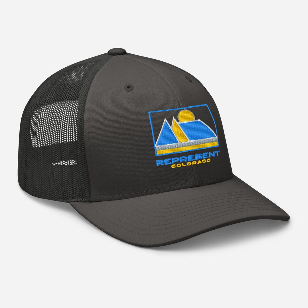 Black Repco Colorado Hat Mountain Hat Represent-co Trucker Hat Colorado ...