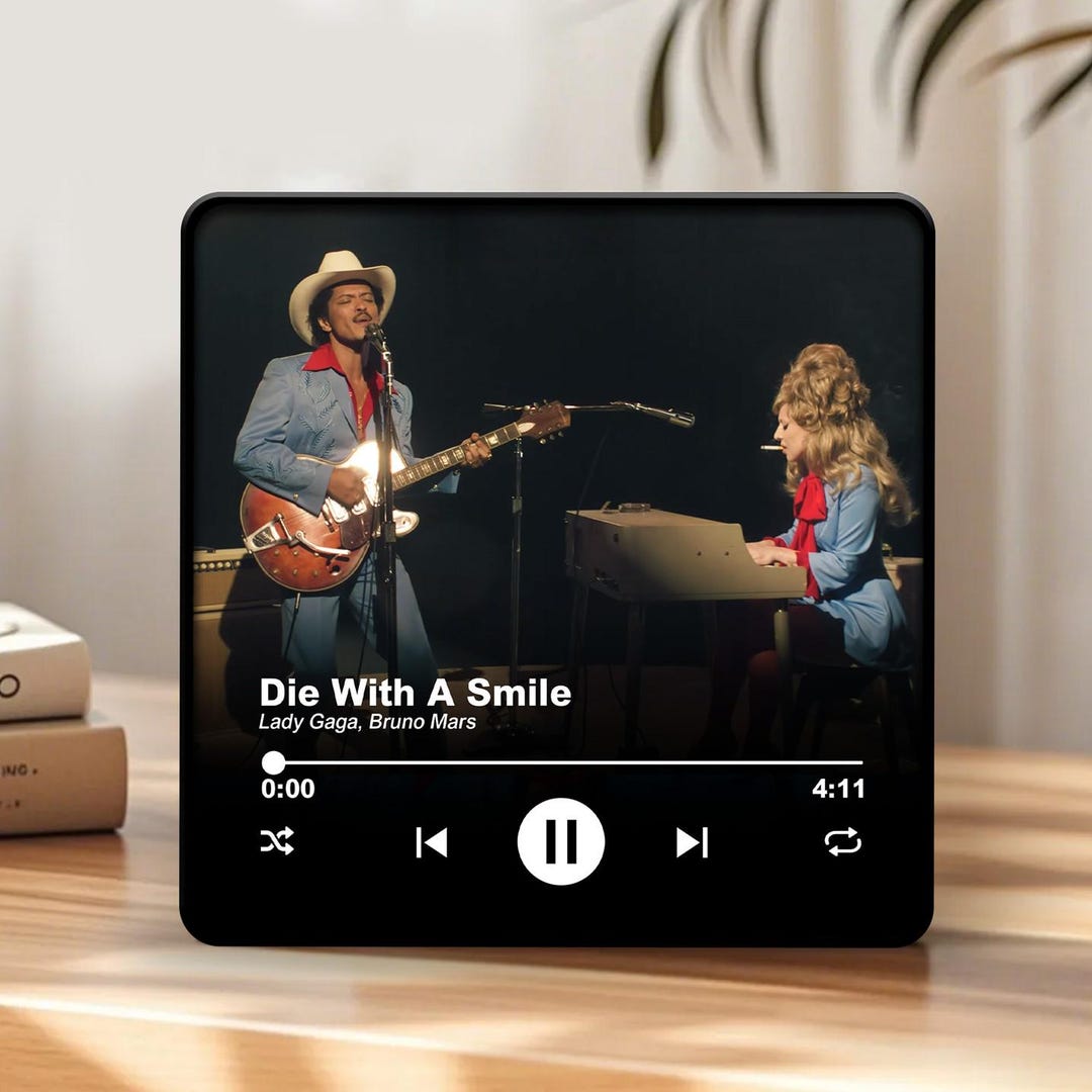 Personalized Music Fridge Magnet, Custom Photo Music Refrigerator ...