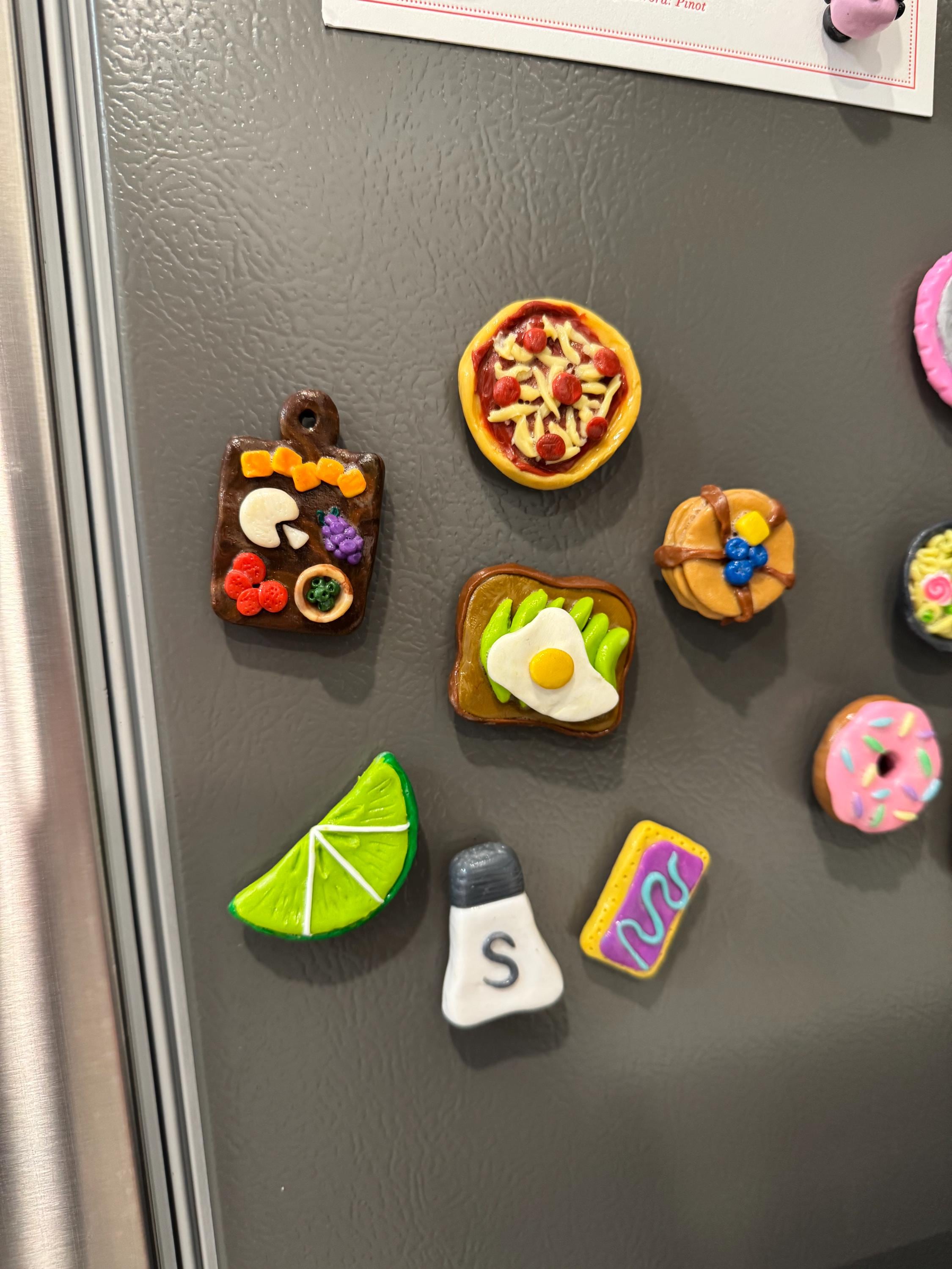 Custom Handmade Miniature Clay Magnets, Trendy Bag Charms/keychains ...