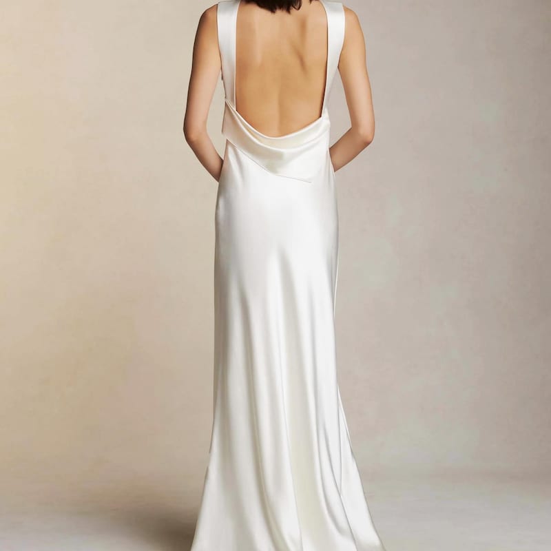 Cowl Back Dress - Etsy