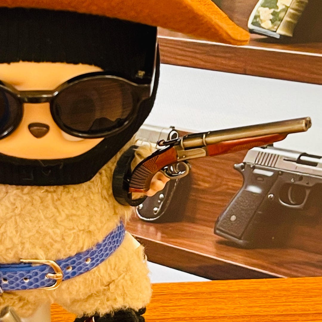 Sawed-off Shotgun Set | 3D Printed Doll Weapon Accessory | Miniature ...