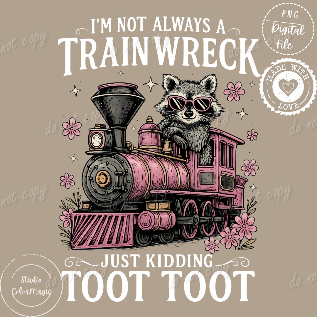 I'm Not Always A Train Wreck Png, Humor Png, Train Wreck Png, Funny Png ...