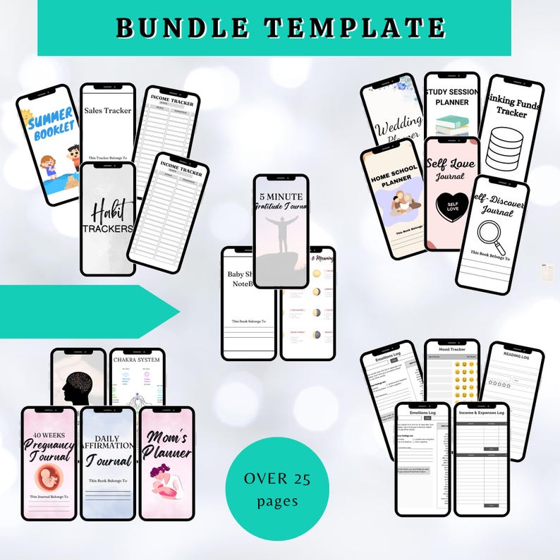 2026 MEGA PLR Planner Bundle | Editable Templates, Journals, Digital ...