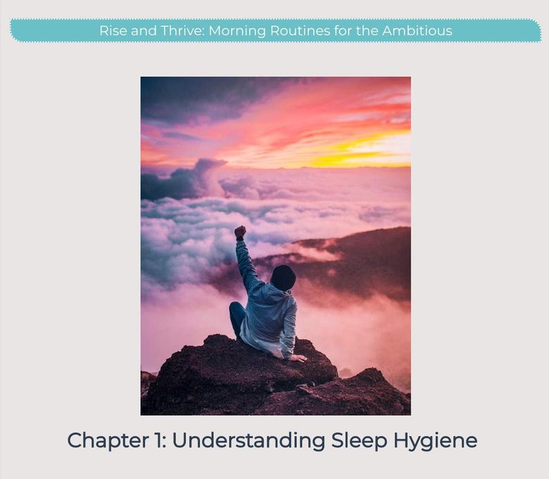 Rise and Thrive Morning Routines | Productivity Guide for Ambitious ...
