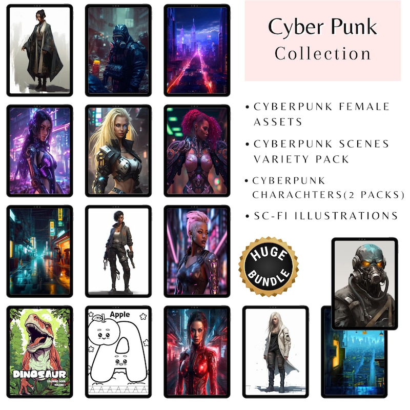 Cyberpunk Wall Art - Etsy