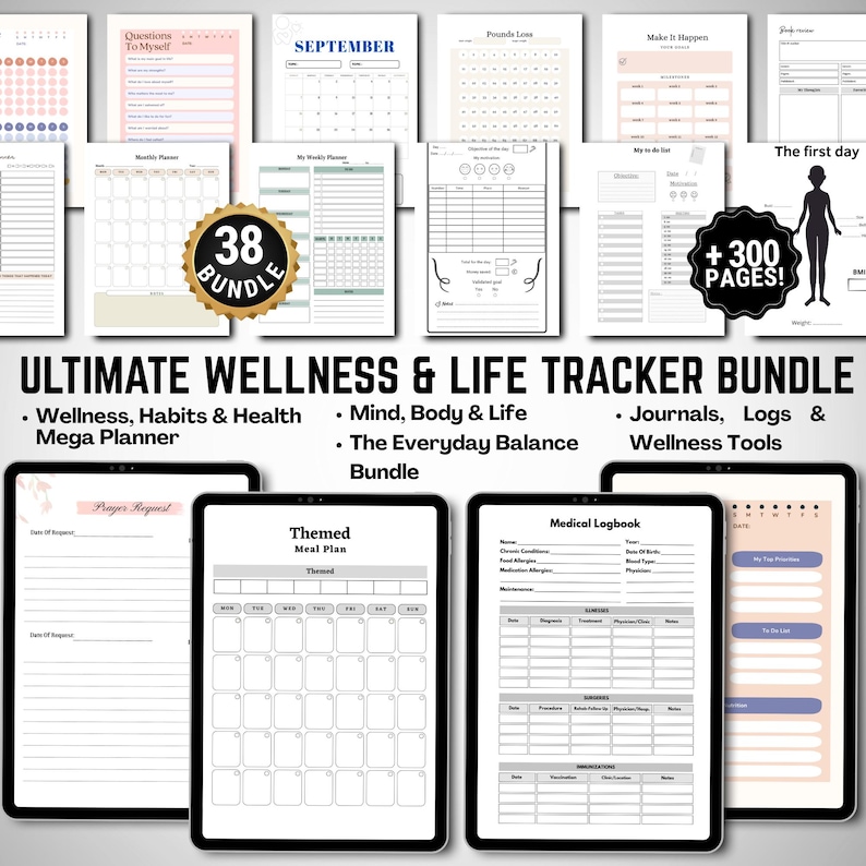 2025 Business Planner Bundle, Entrepreneur Organizer Budget Tracker ...