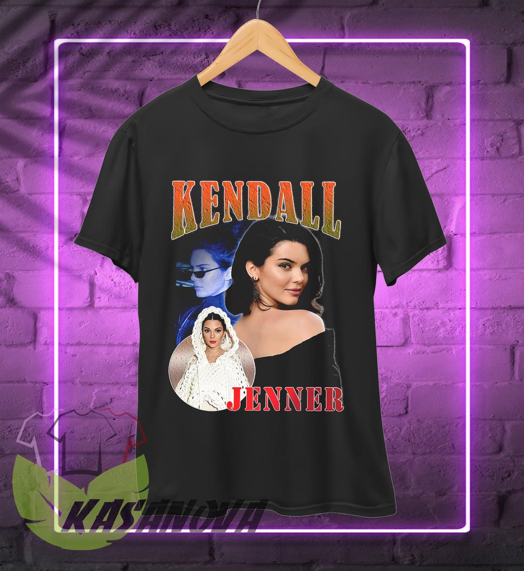 Kendall Jenner T Shirt, Model Actress Reality Television Show Merch ...