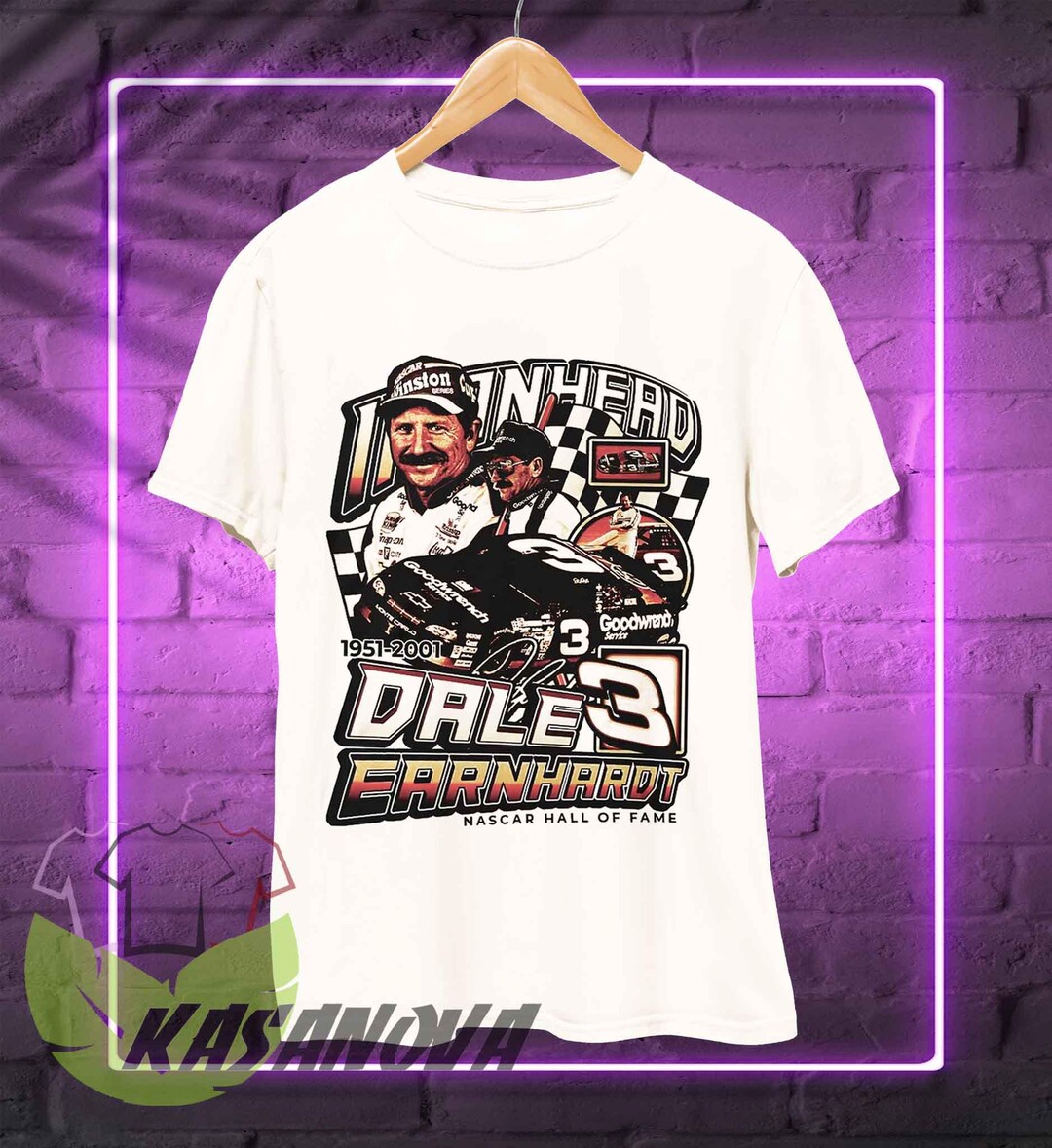 Dale Earnhardt T Shirt, Driver Racing Nascar Fan Merch Shirt, 90s Retro ...