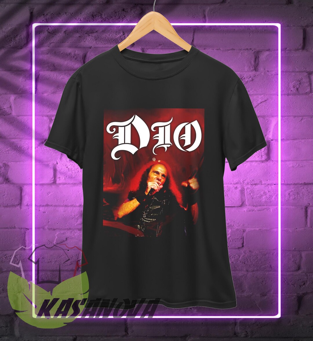 Dio T Shirt, Heavy Metal Band Music Merch Shirt, 90s Retro Casual ...