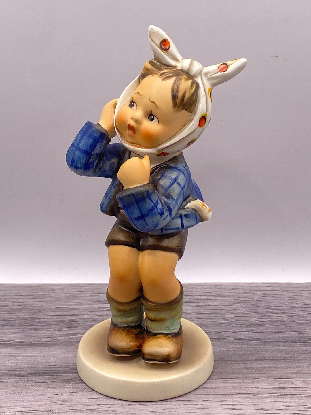 Vintage Goebel Hummel Figurine #217 "boy With Toothache" – TMK3, Made in West Germany, Porcelain ...
