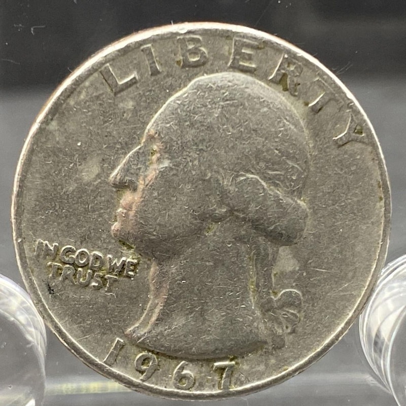 1967 Quarter No Mint Mark - Etsy