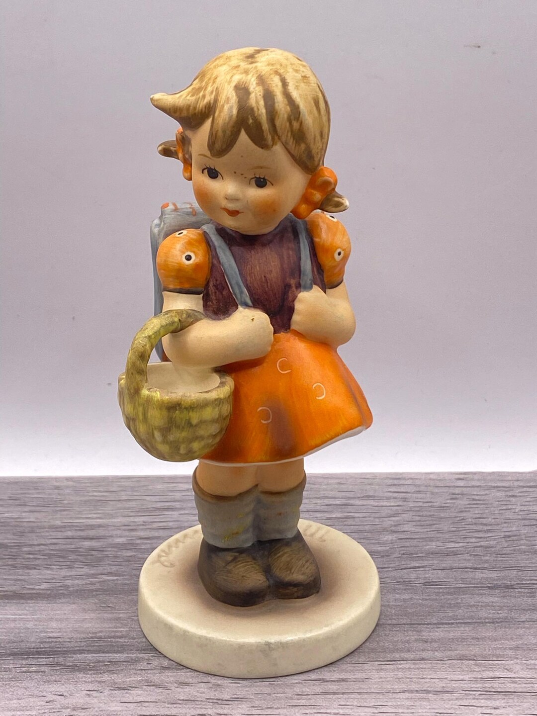 Vintage Hummel Figurine 81/0 School Girl 1958 Goebel West Germany | Mid ...