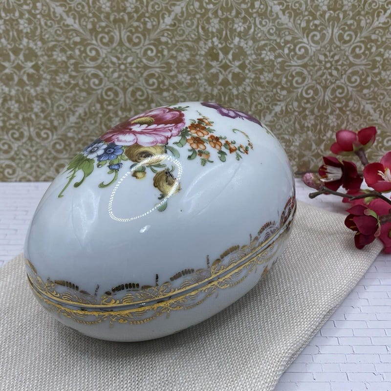 Egg Trinket Box - Etsy