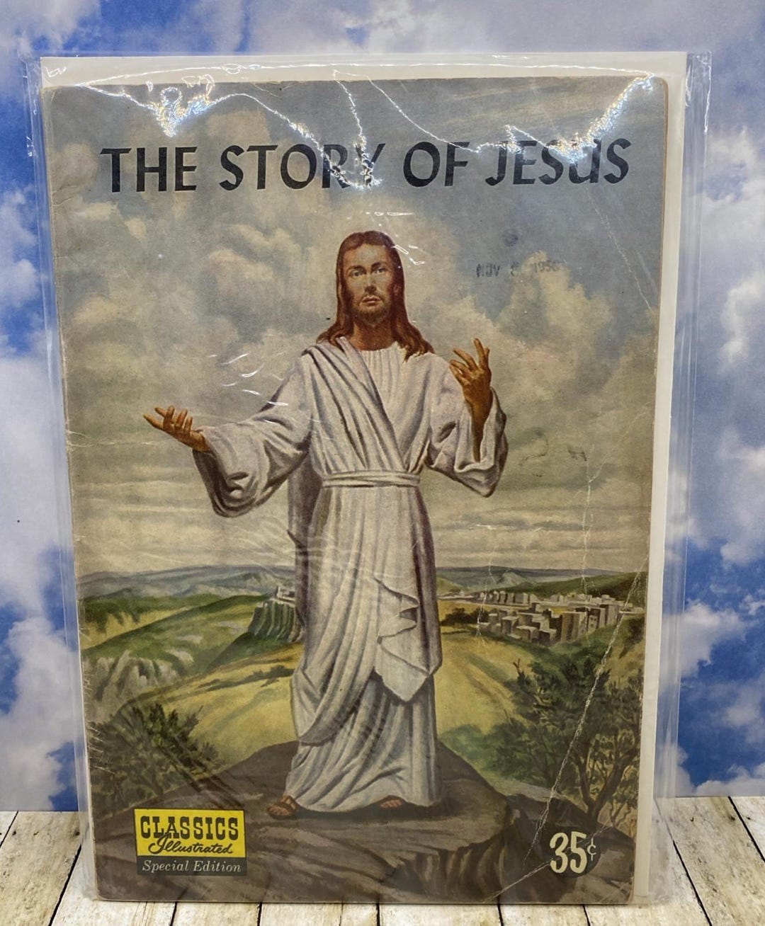 Vintage Bible Comic – Story of Jesus Illustrated Book – 35c Christian ...