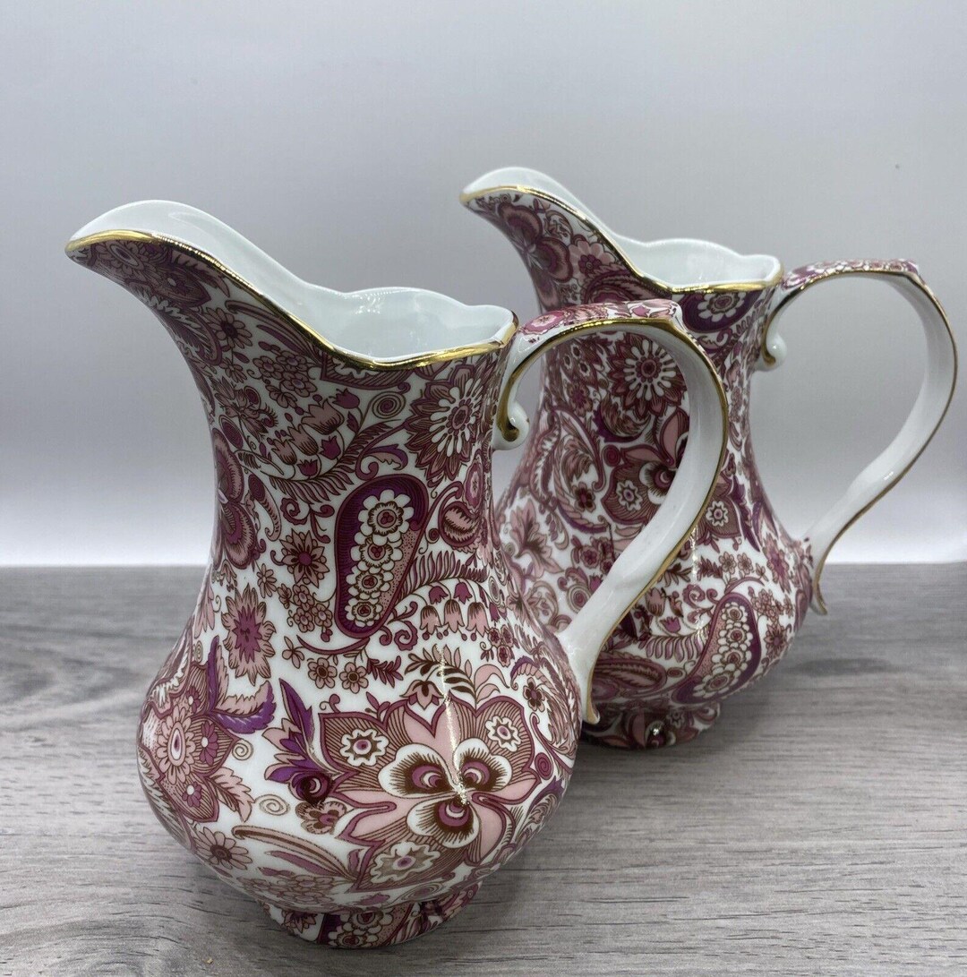 Vintage Water Pitchers Set – Antique Tea Pitchers by J Godinger ...