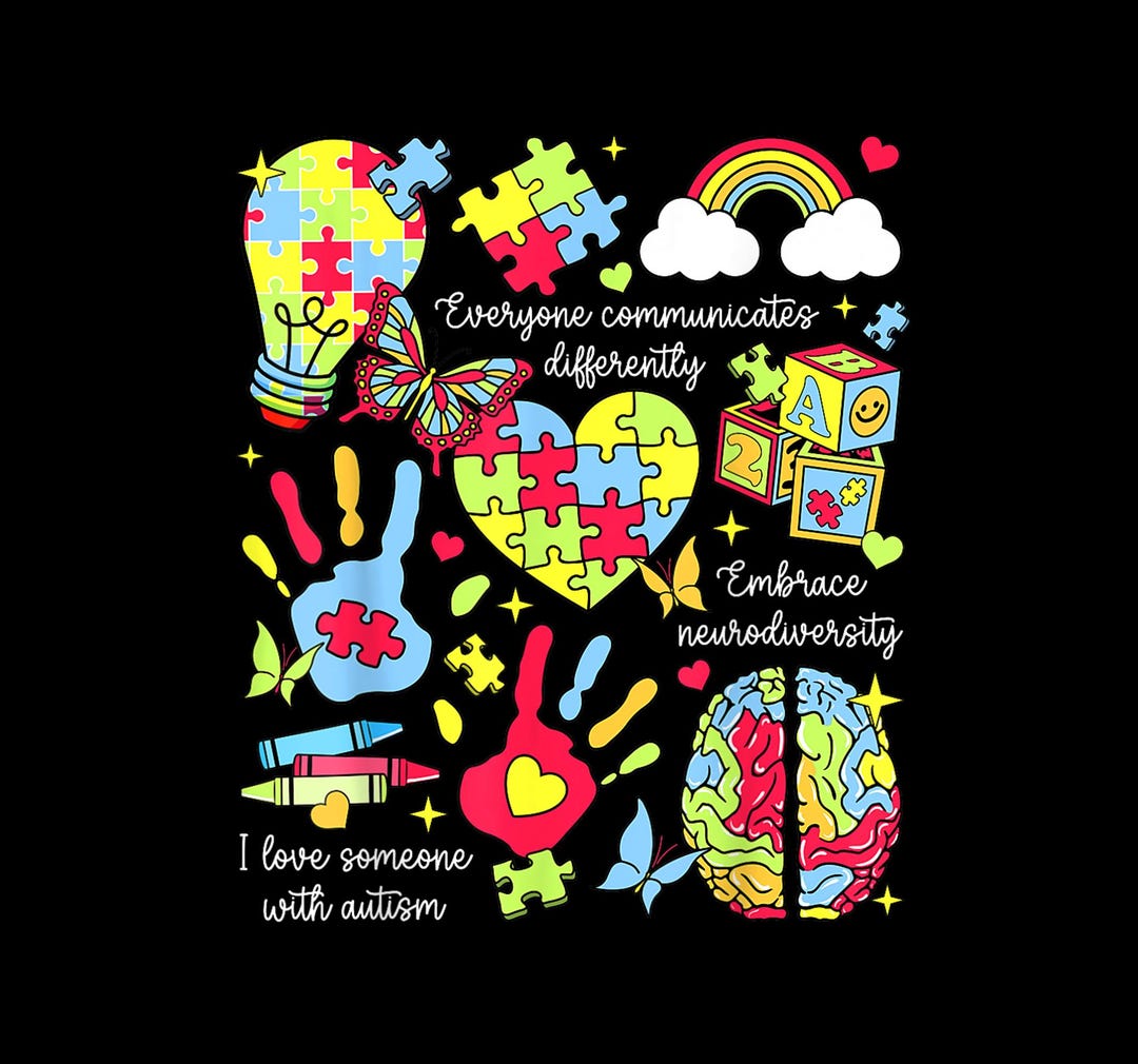 Everyone Communicates Differently Png, Autism Png, Autism Month Png ...