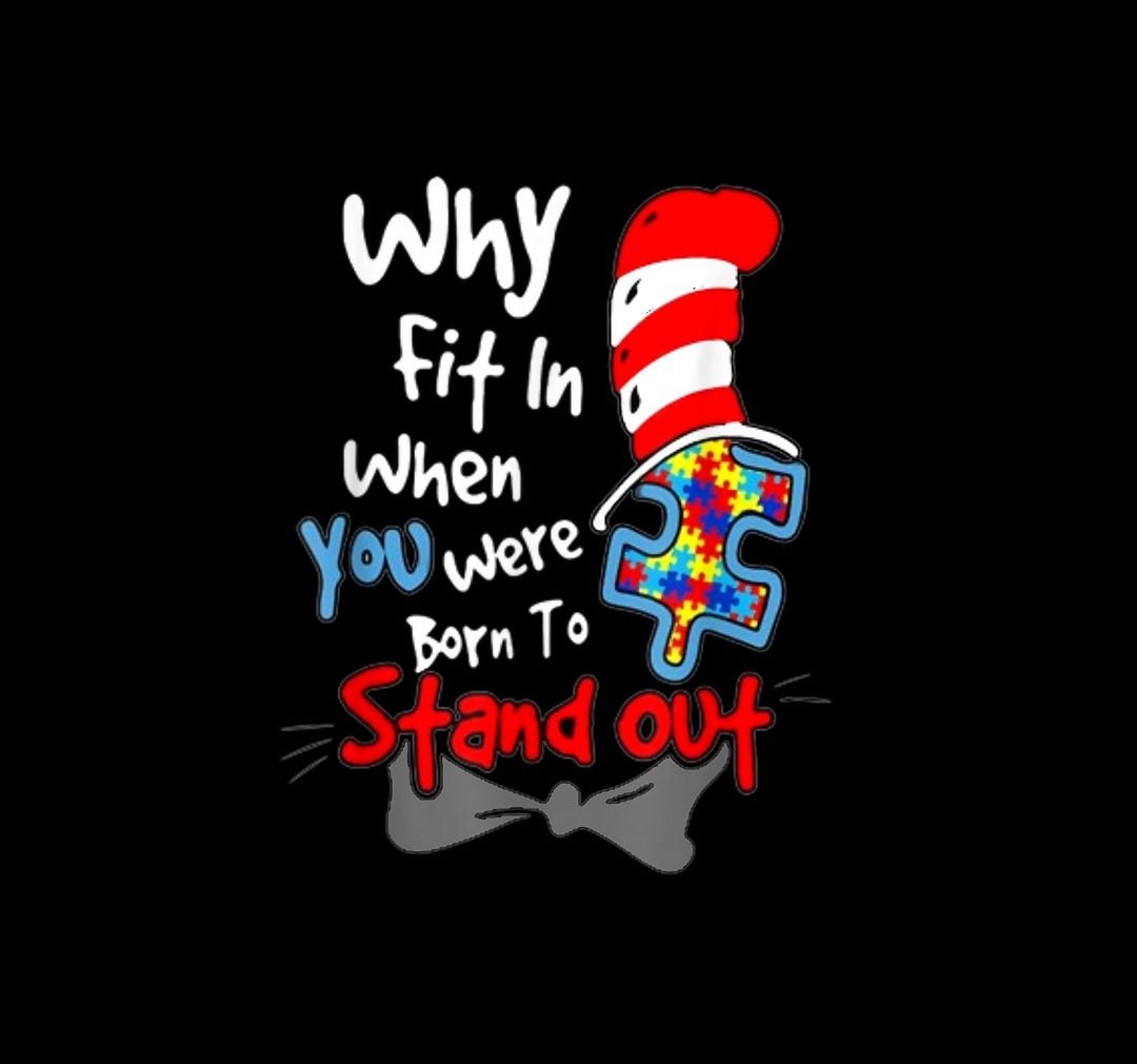 Autism Awareness Png , Autism Quotes Png, Autism T-shirt Design, Autism ...