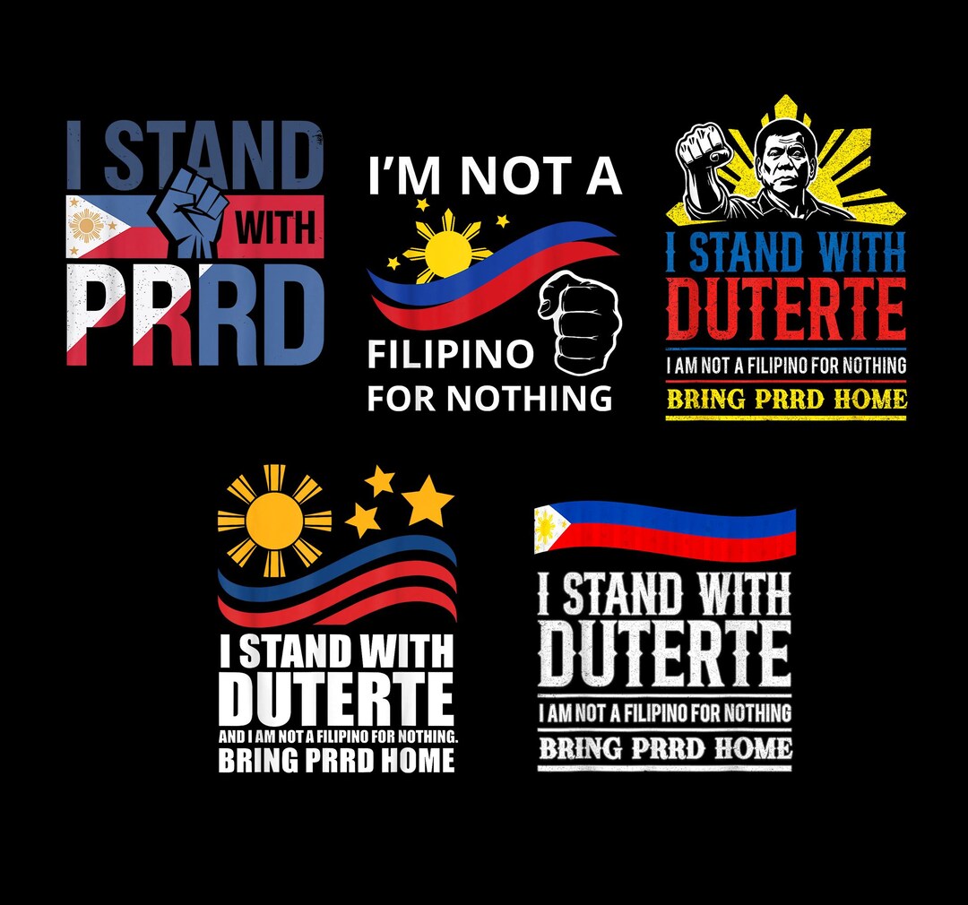 I Stand With PRRD Png, Pinoy Pride Resistance Png, Duterte Legacy Png ...